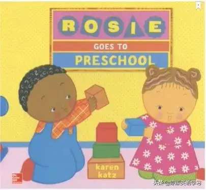 English original picture book reading: Rosie goes to preschool ...