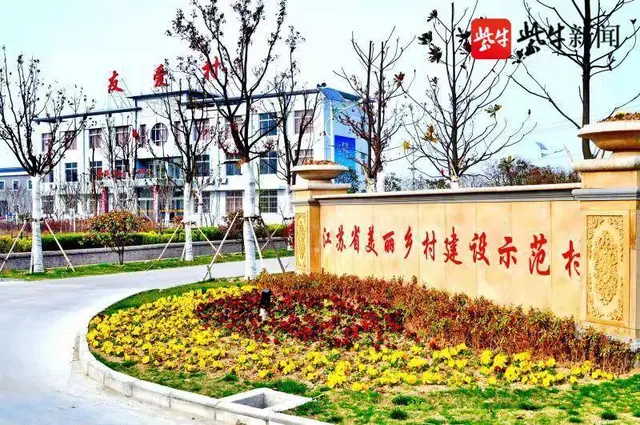 The village collective of Hede Town, Sheyang County, Yancheng drew a ...