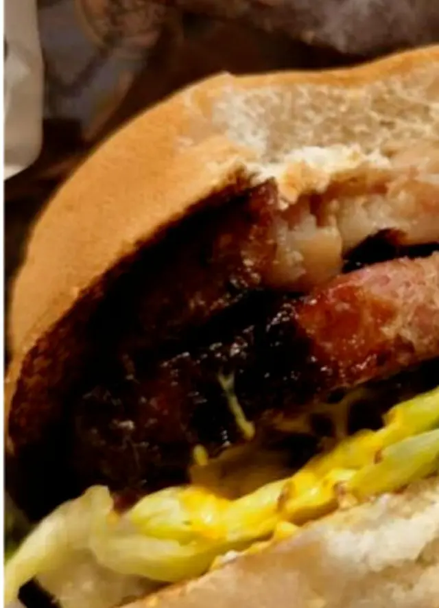 The pork knuckle burger opens the new year's fried farm, McDonald's ...