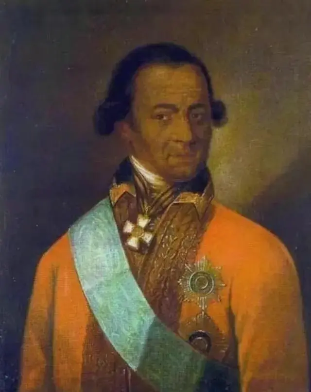 Pushkin, Russia's greatest poet, had curly hair, thick lips, and dark ...