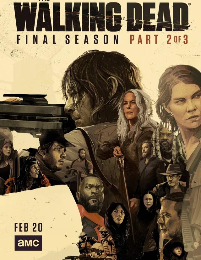 A few days ago, the American drama "The Walking Dead" staged its finale ...