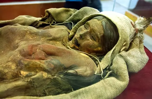 In the Tarim Basin of our country, in the 1930s, a mummy was discovered ...