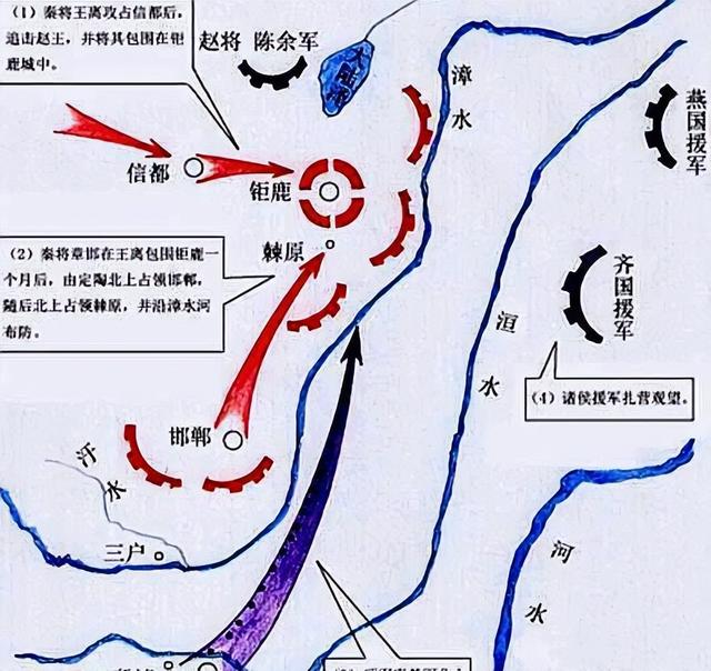 In 208 BC, after defeating the Zhao army, Zhang Han led his army to ...