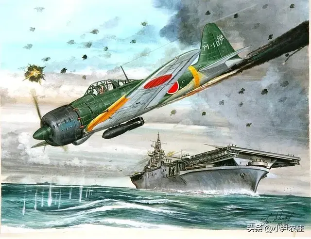 In the Eastern battlefield during World War II, Japan's Zero fighter ...