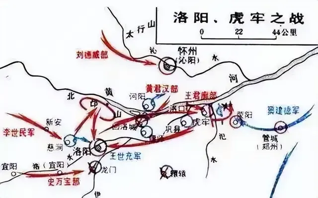 While Li Yuan occupied Chang'an, the rebel armies in various places ...