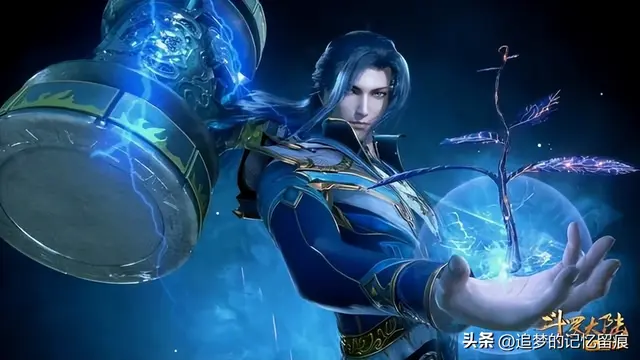 In the animation "Douluo Continent", Tang San basically never used his ...