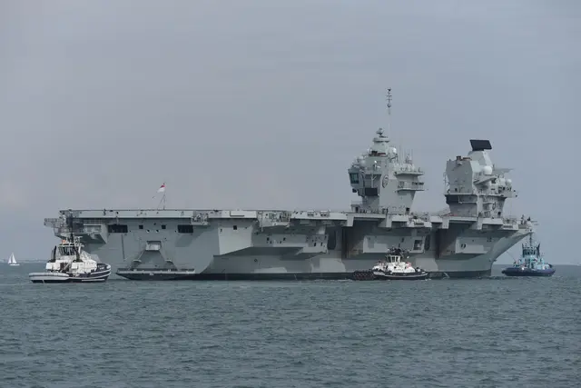 The Royal Navy has two Queen Elizabeth-class aircraft carriers, and ...
