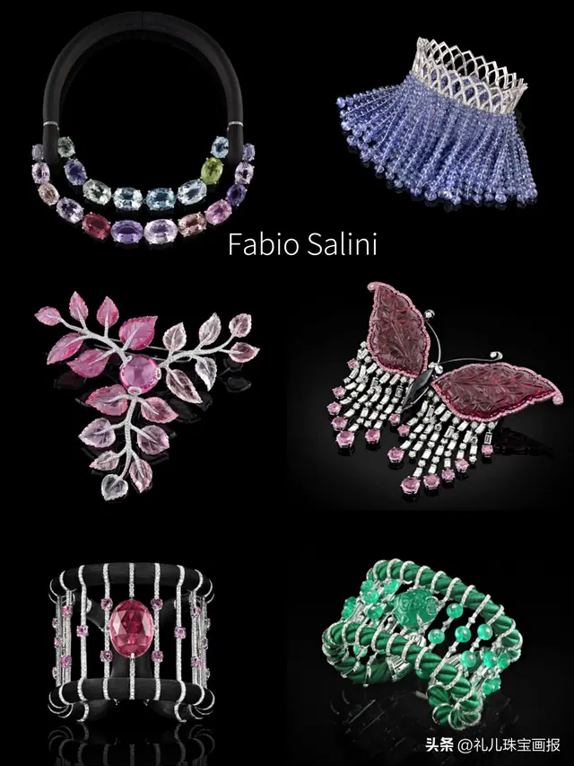 Italian original jewelry designer Fabio Salini is good at using the ...