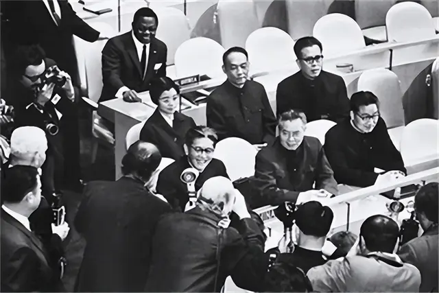 At the United Nations General Assembly on October 25, 1971, 23 ...