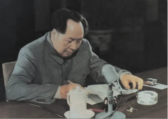 Chairman Mao has regarded the world as his own responsibility since he ...