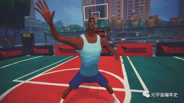 VR Streetball Game Blacktop Hoops Kickstarter Online Vinci Games ...