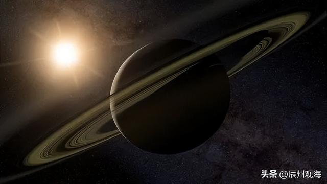 Saturn's halo was discovered by humans around the 17th century. In the ...