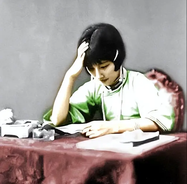 Lu Xiaoman, a native of Changzhou, Jiangsu, ranked first among the four ...