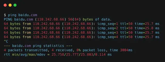 Usually, we want to know that the network is not connected to the destination machine, and we ...