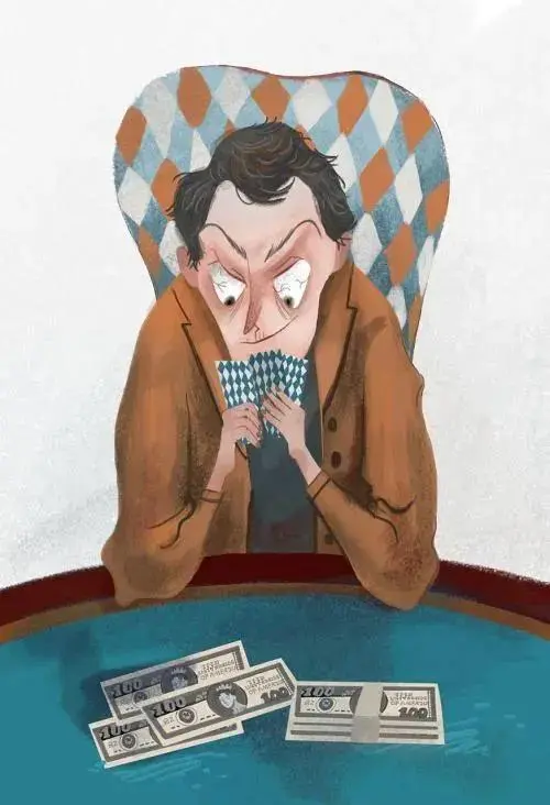 He pinched his forehead with his hands and stared intently at the IOU ...