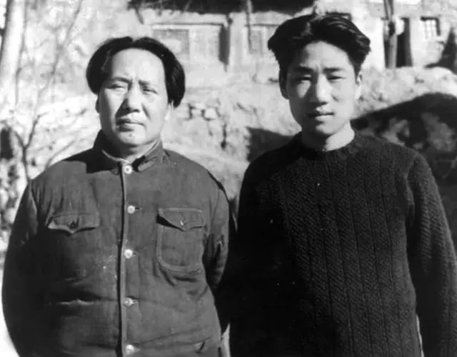In January 1946, accompanied by the guards, Chairman Mao, who had not ...