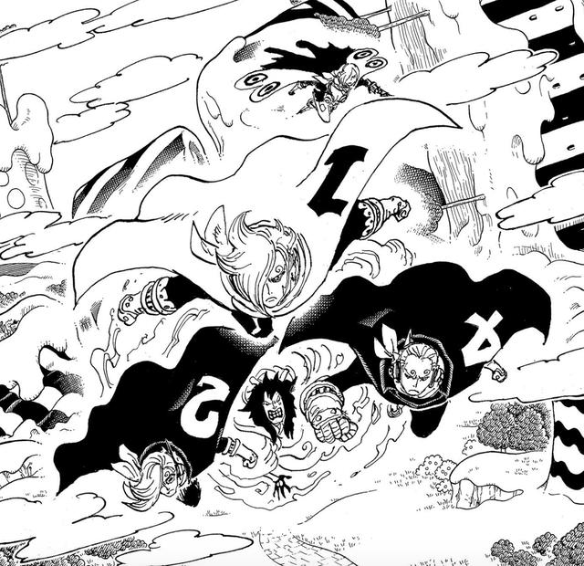 Hello everyone, I am a little spider. The latest chapter of One Piece ...