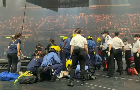 The accident at the Hong Kong Coliseum concert still attracts the ...