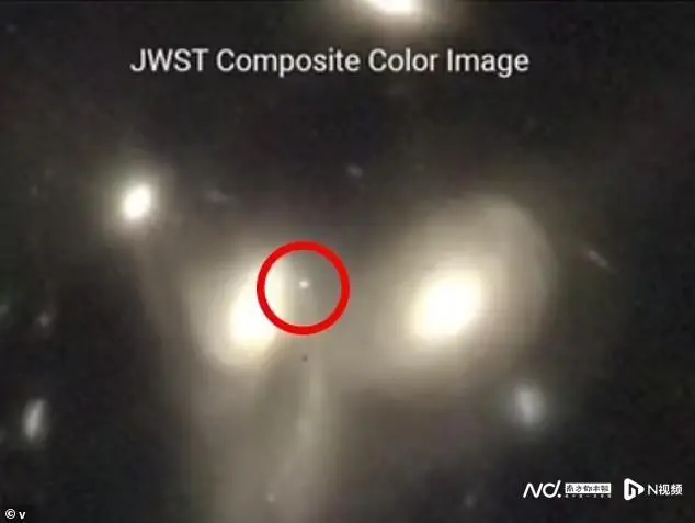 NASA's James Webb Space Telescope has detected for the first time a ...