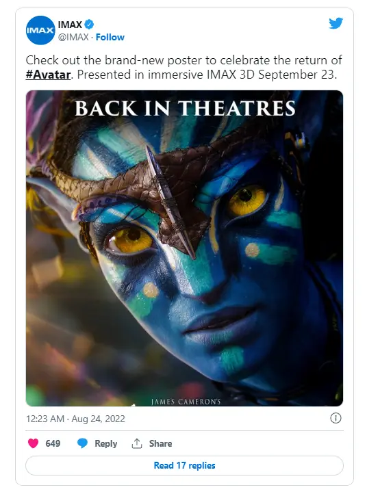 Avatar: Waterfall is set to be released this December, but it has a ...