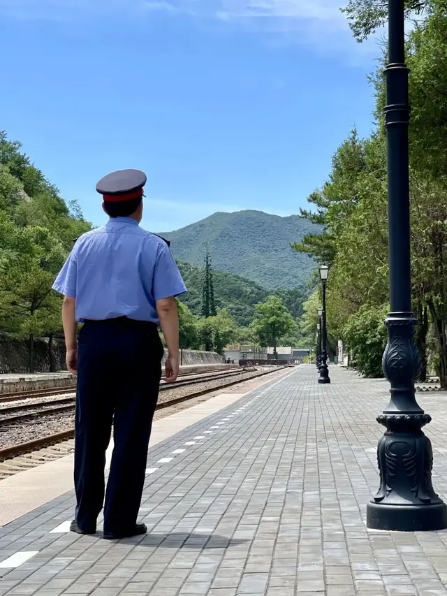 Qinglongqiao Railway Station is a century-old station on the old ...
