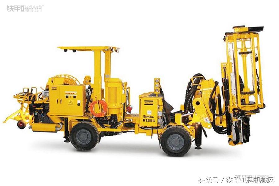 地下钻进能手 阿特拉斯·科普柯Simba凿岩台车 - 液压汇