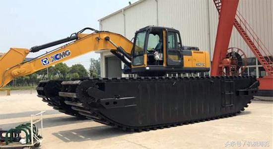 中国自主研发的水陆两栖挖掘机首次批量出口非洲 - 液压汇