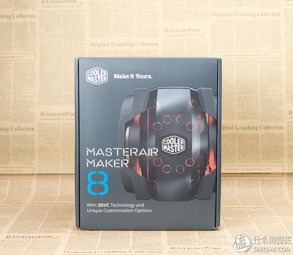 #本站首晒# 模块化颜值可定制：酷冷至尊MasterAir Maker 8 3DVC CPU散热器 - 标件库