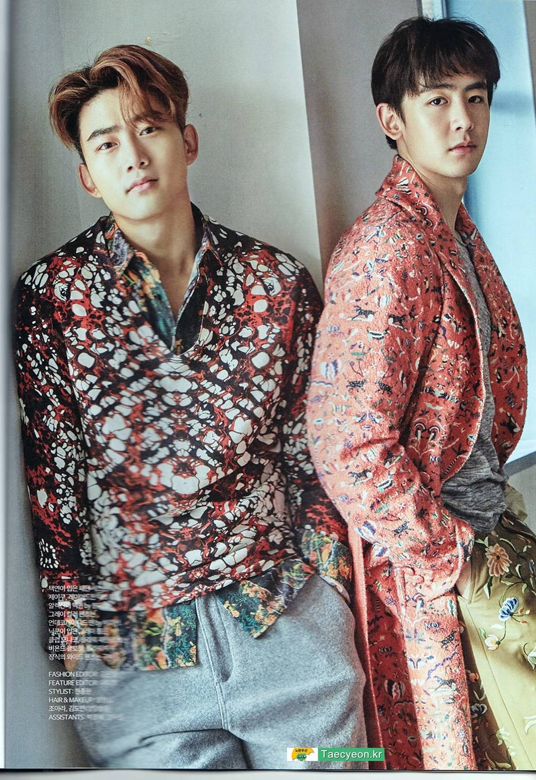 [2PM][分享]160120 InStyle 2月号 尼坤 泽演访问翻译 - 标件库