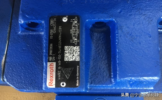 REXROTH比例阀4WRZE16W6-150-7X/6EG24N9ETK31/F1D3M - 液压汇