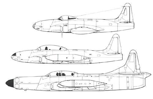 划过天边的流星，一闪而逝的零星之火，洛克希德F-94星火战斗机 - 液压汇