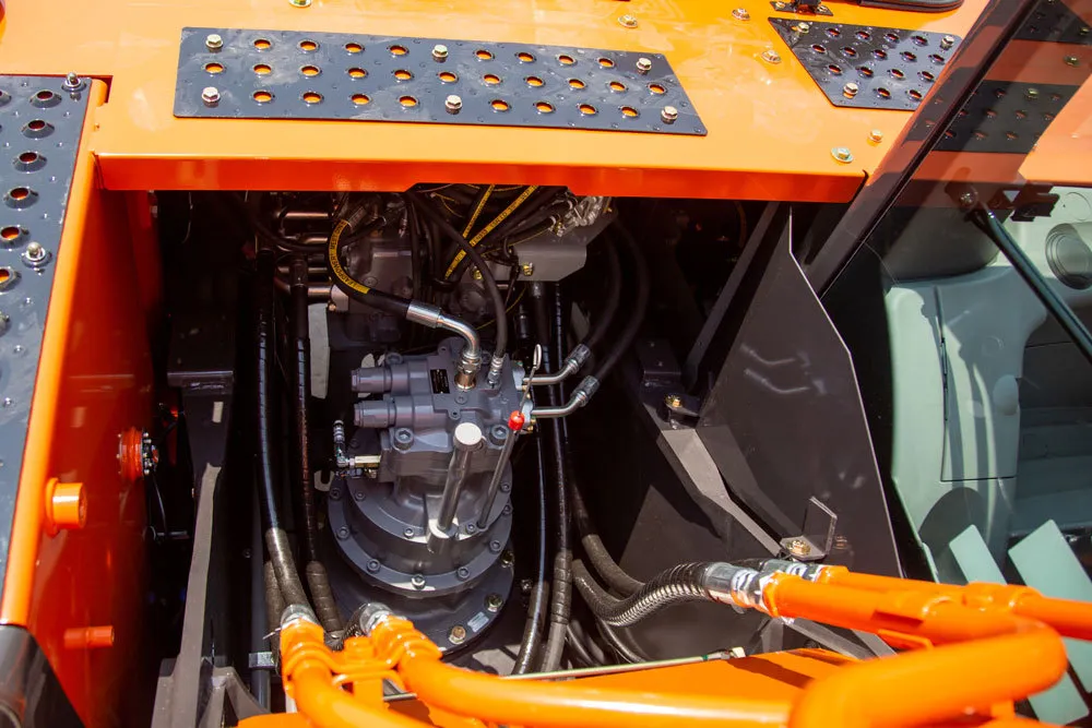 平均油耗13.7L，日立ZX200-5A五大法宝助您玩转土方 - 液压汇