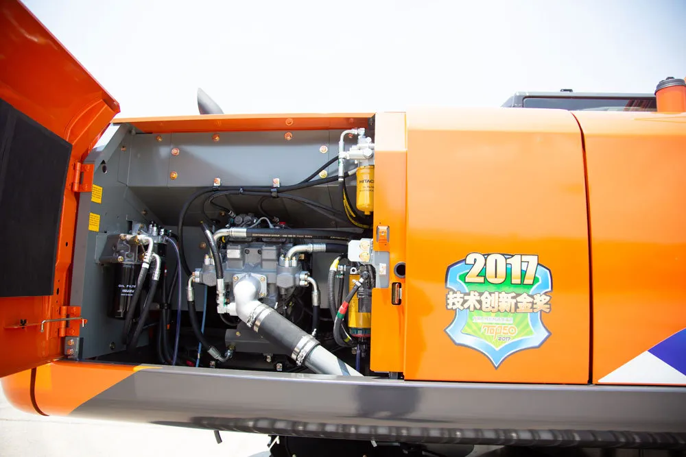 平均油耗13.7L，日立ZX200-5A五大法宝助您玩转土方 - 液压汇