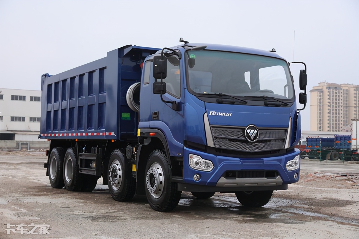 合规运营拉货多，福田瑞沃8x4国六工程车还有哪些实力？ - 标件库