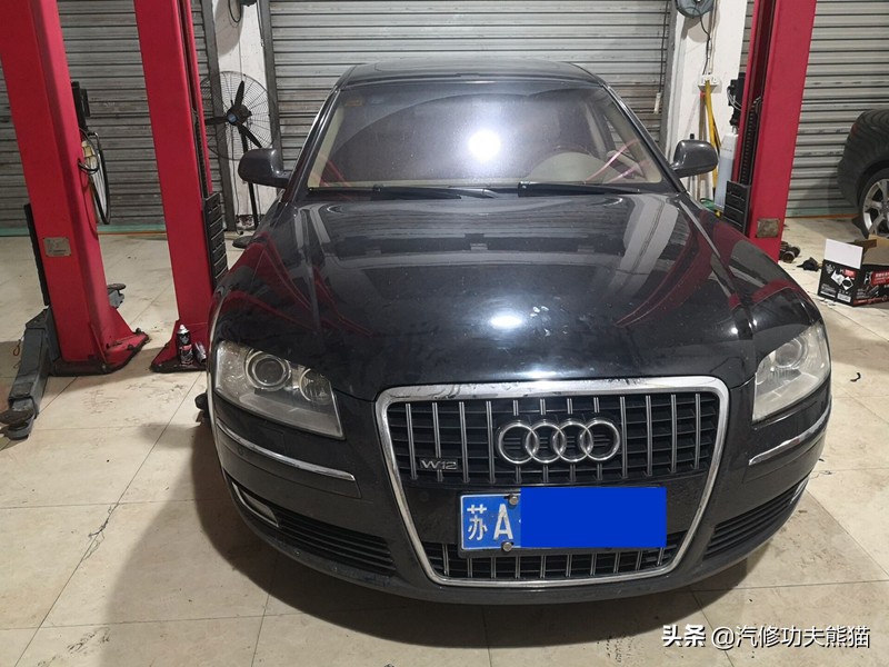 经典！当年200万的非常人贩版顶级奥迪A8W12缸发动机大修重返巅峰 - 液压汇