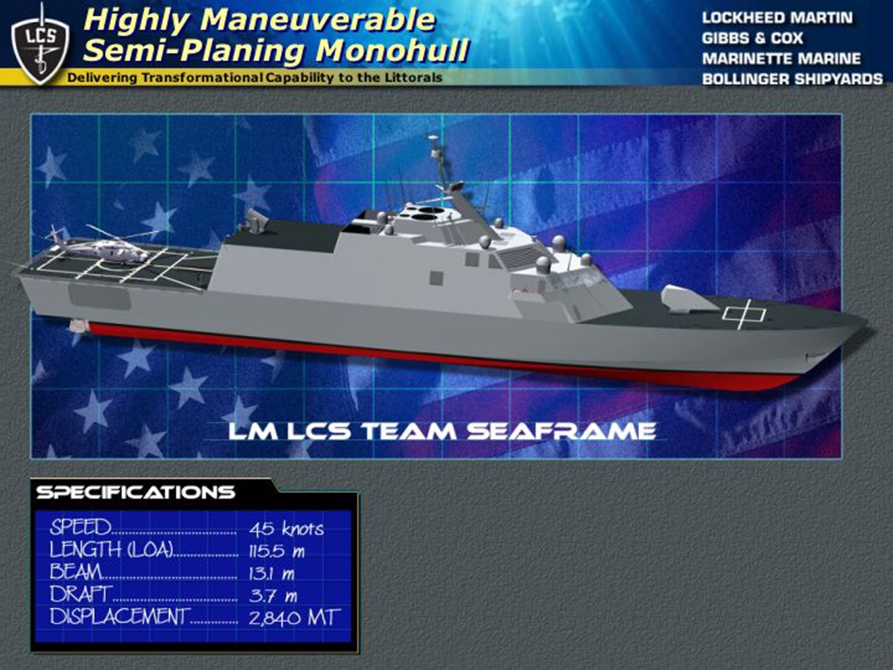 复盘美国濒海战斗舰LCS评测，高机动反水雷特种战，FFG（X）顶替 - 液压汇