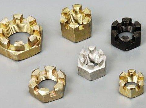 开槽螺母介绍：开槽螺母国家标准 - 标件库