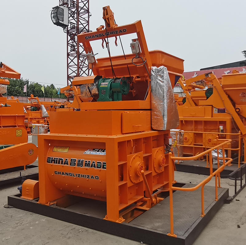 昌利小型0.5方JS500双卧轴强制式混凝土搅拌机设备价格 - 液压汇