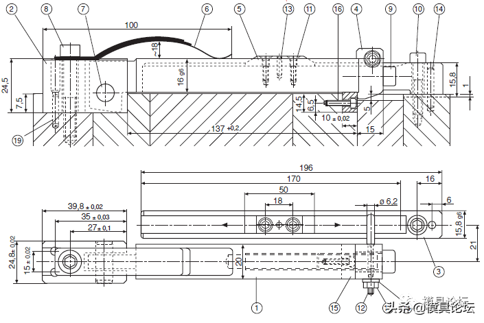 扣机在注塑模设计中的应用（二） - 标件库