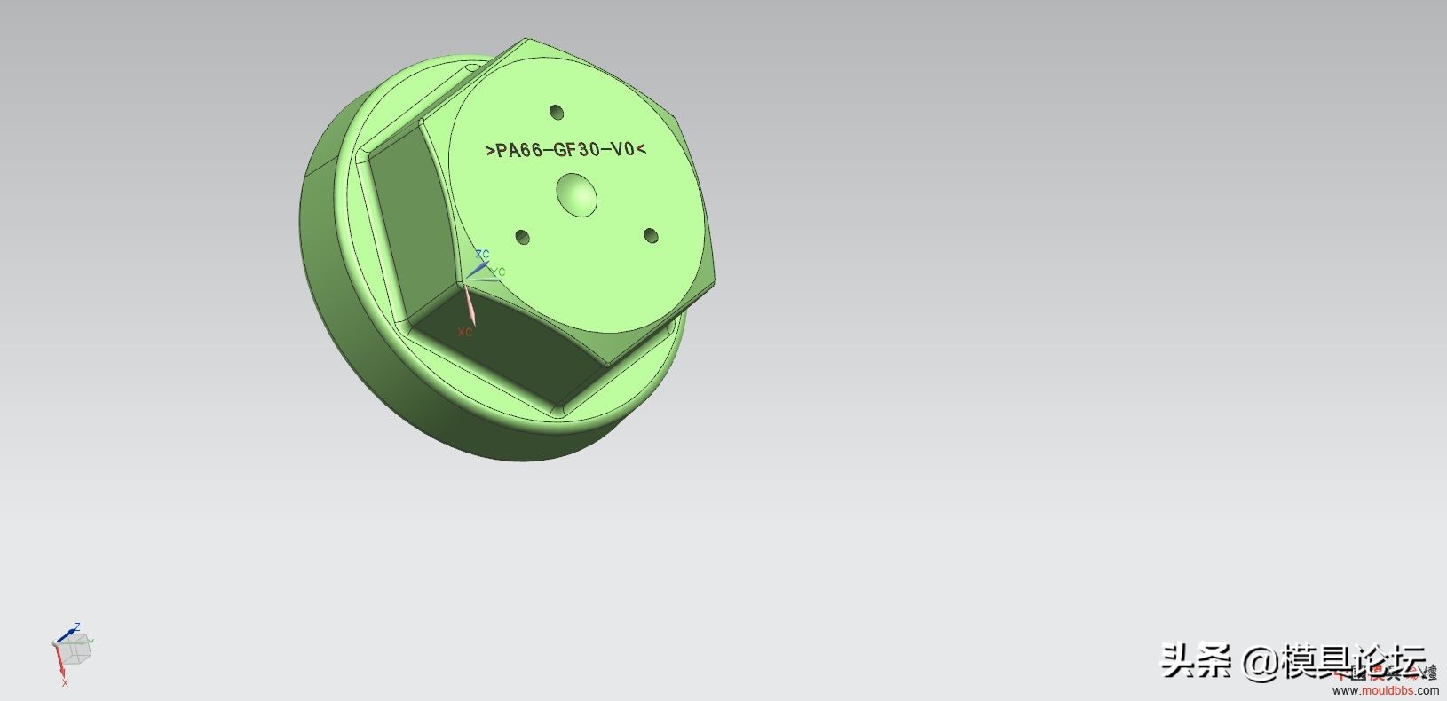 产品1出8，材料PA66+GF30+V0，如何能保证留在动模 - 标件库