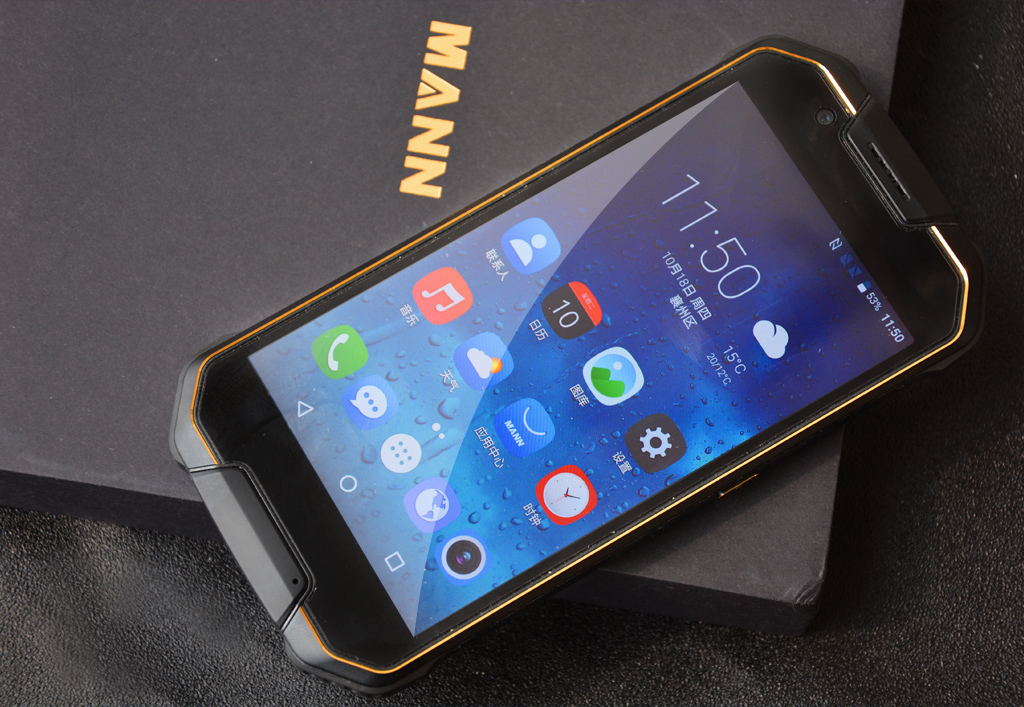 铠甲与颜值完美结合，6000mAh+IP68，三防手机MANN 8S上手体验 - 标件库