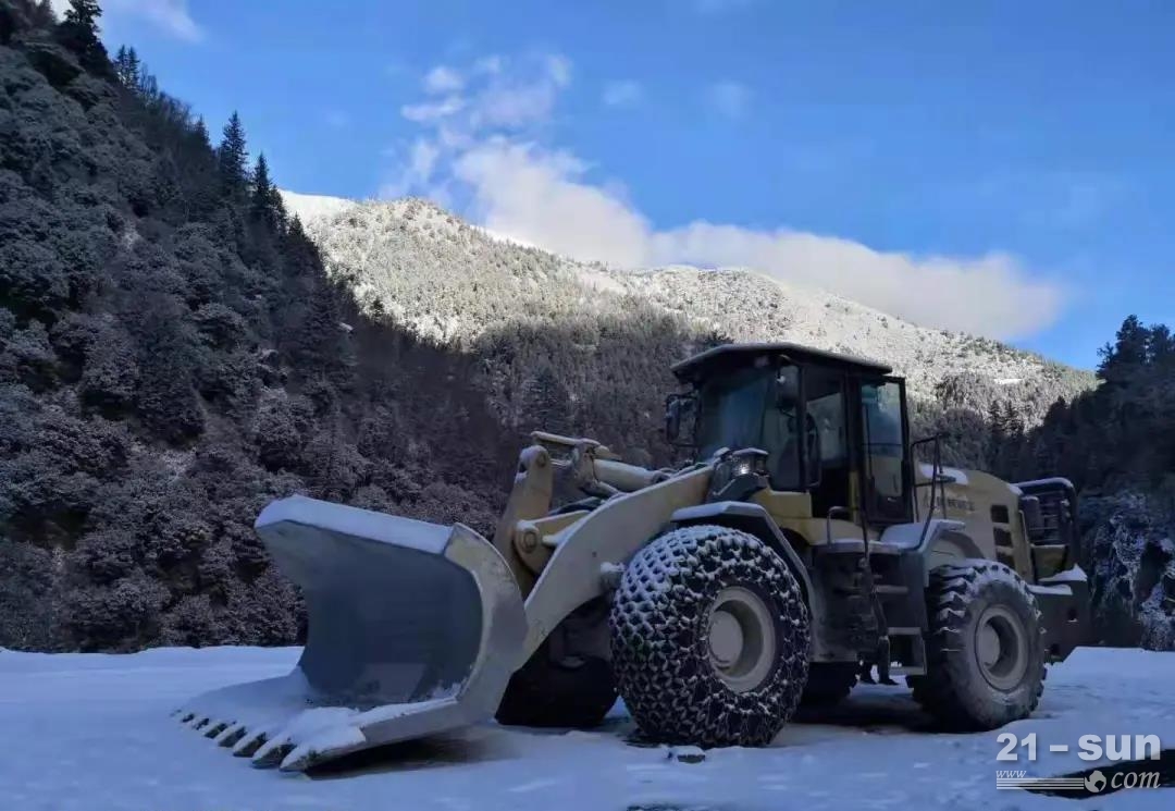 高原猛士！山东临工L956H伴他一起修建高原水电站 - 液压汇