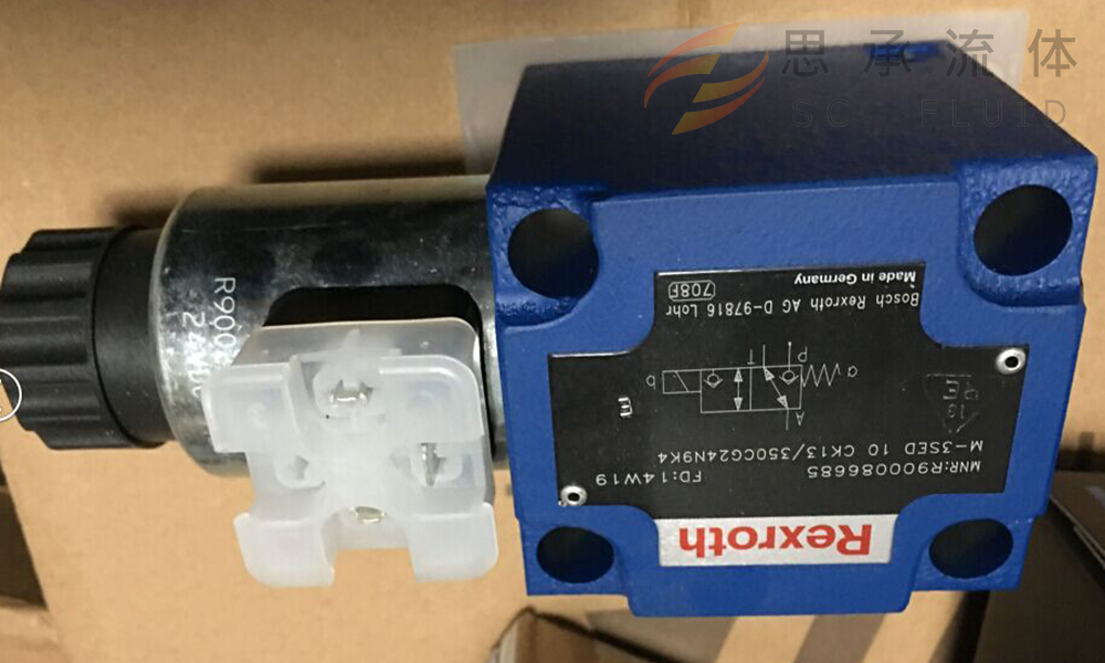 REXROTH力士乐球阀M-3SED6UK1X/350CG24N9K4 - 液压汇