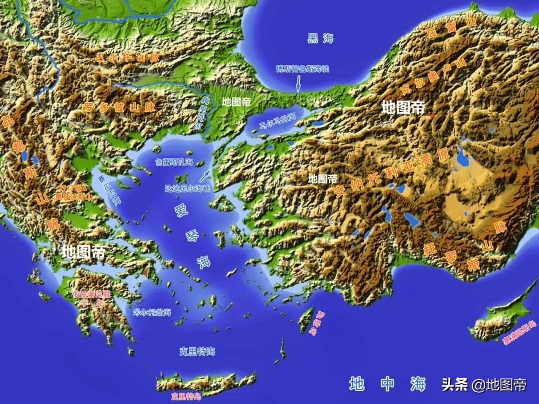 土耳其地形分布图,土耳其河流分布图,土耳其城市分布图(第5页)_大山谷图库