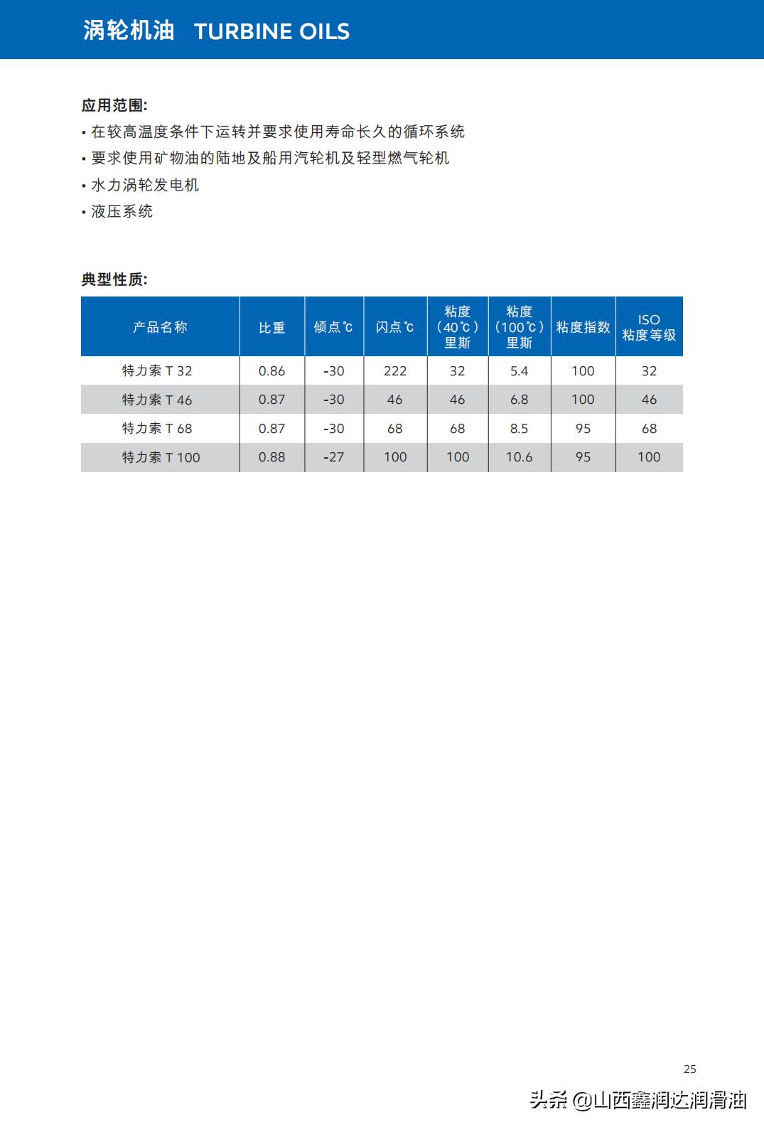 美孚TeressticT涡轮机循环系统油 mobil L-TSA32/46/68/100 汽轮机油 - 液压汇