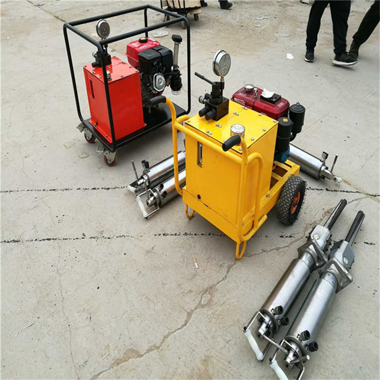 道路扩宽I56混凝土劈裂机 Z4Z6电动液压锤劈裂机I872 劈裂石块 - 液压汇