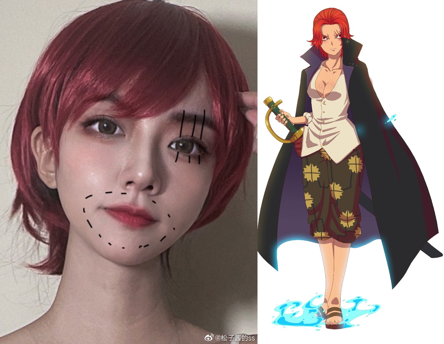 海贼王：美女cos五位男角色！画风突变，又美又妖艳 | 趣事頭條新聞 | havefun.buzz