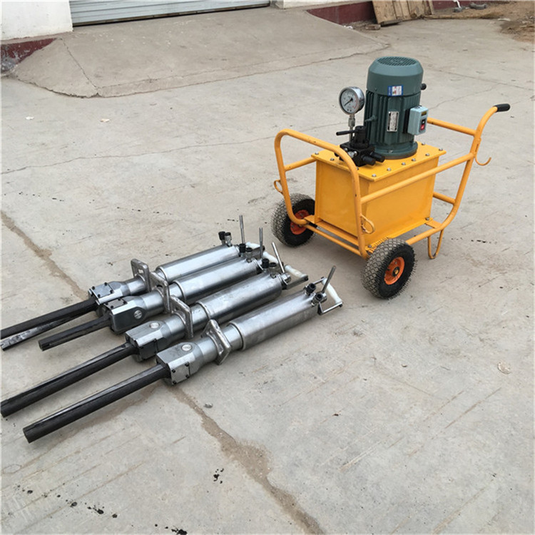 电动液压I56岩石劈裂机Z4Z6混凝土I872电动分裂机器 - 液压汇