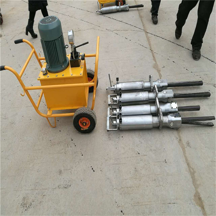 道路扩宽I56混凝土劈裂机 Z4Z6电动液压锤劈裂机I872 劈裂石块 - 液压汇