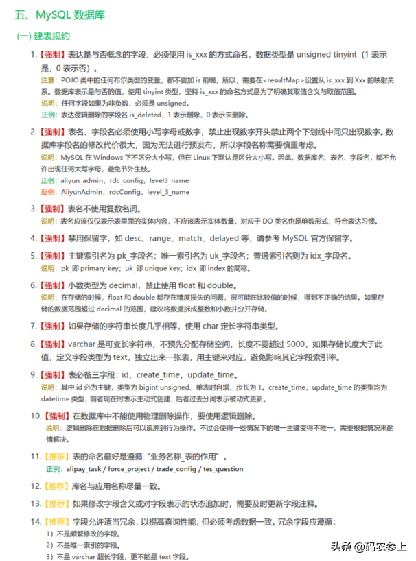 2022最新版阿里java开发手册发布！「附pdf下载」 脉脉